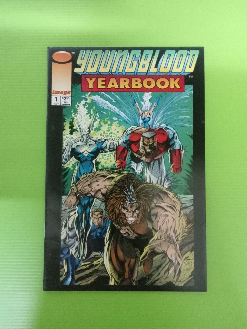 1st app Tyrax ( Supervillain ) Youngblood: Yearbook #1 ( Chap Yaep ...