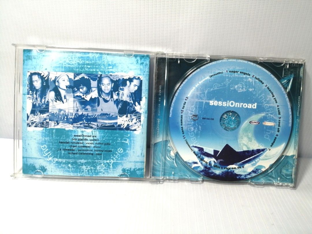 2004 sessiOnroad Audio CD OPM Pinoy Filipino Music Album Record SUNTOK ...