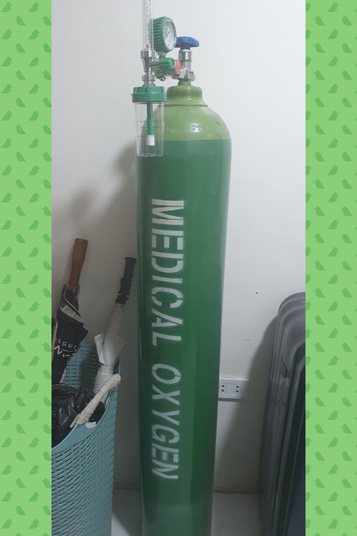 50 lbs medical oxygen and tank, Health & Nutrition, Medical Supplies ...