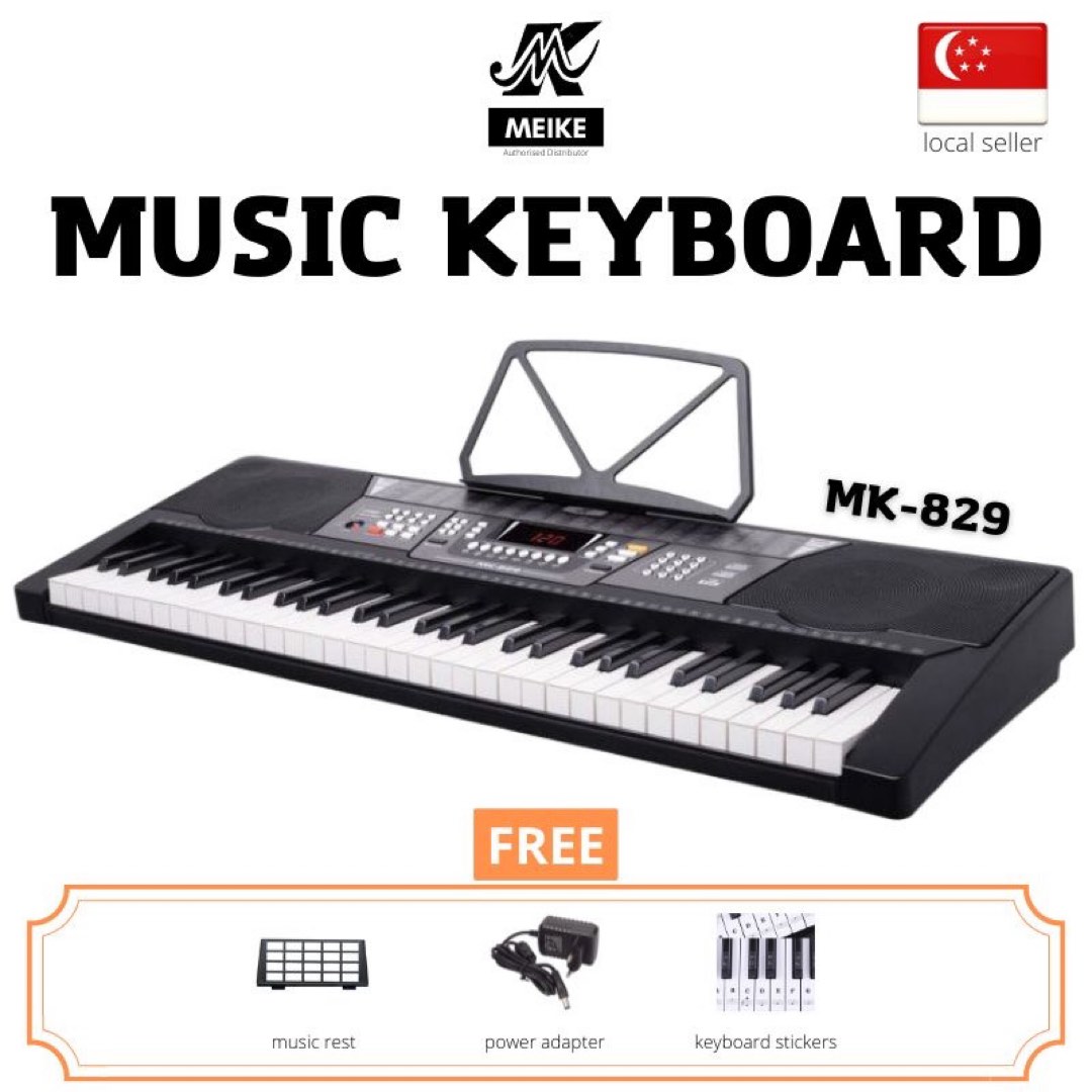 61 Key High Quality Music Keyboard Piano, Hobbies & Toys, Music & Media, Musical Instruments on ...