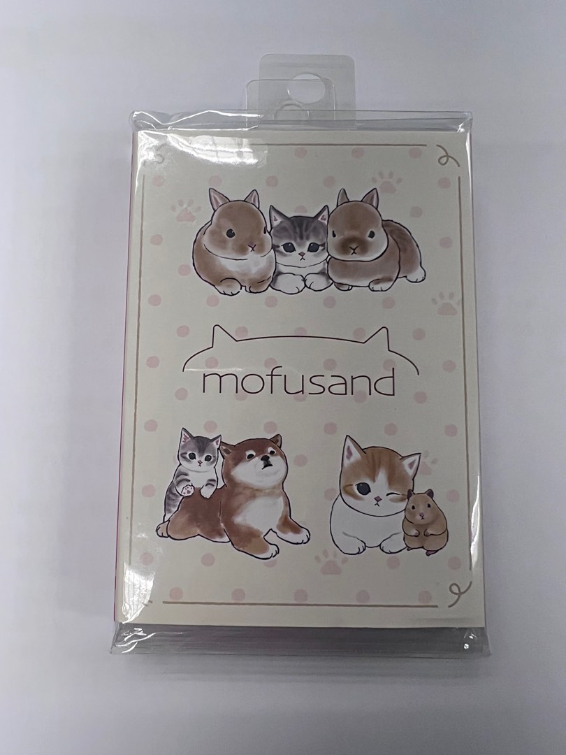 全新日本 Mofusand貓咪 鯊魚貓 memo, 其他, 其他 - Carousell