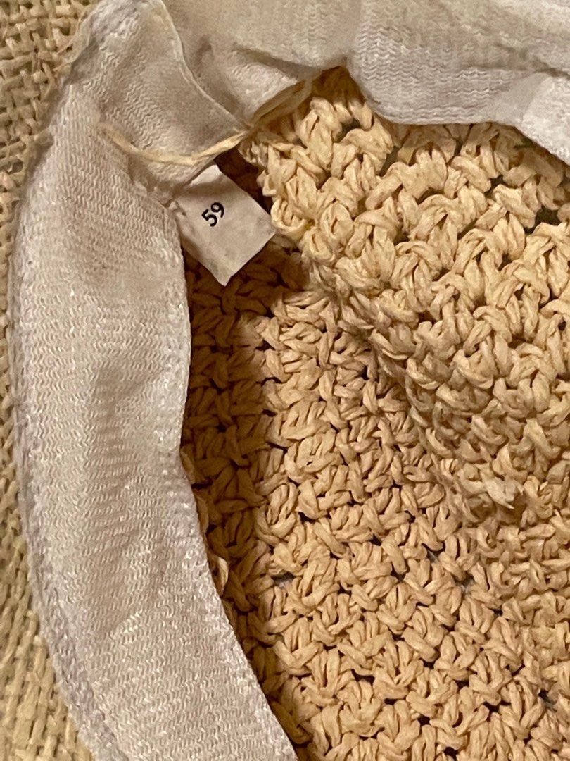 Abaca straw hat cap, Women's Fashion, Watches & Accessories, Hats ...