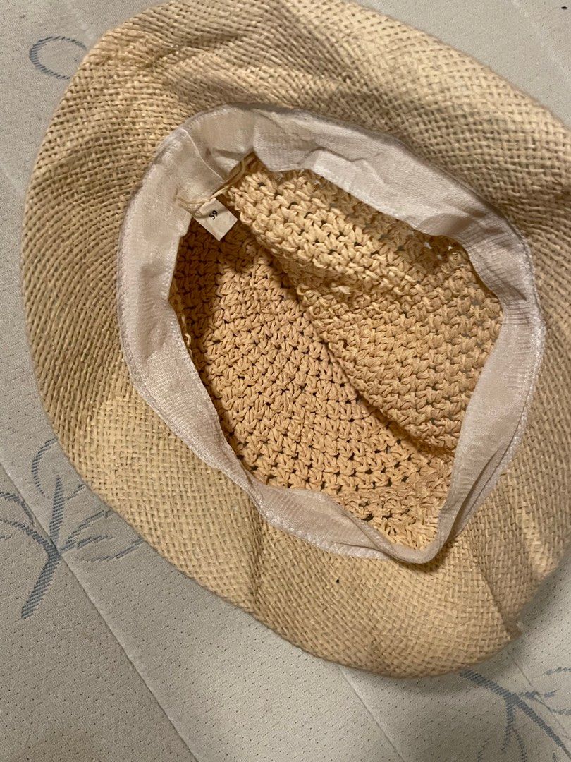 Abaca straw hat cap, Women's Fashion, Watches & Accessories, Hats ...