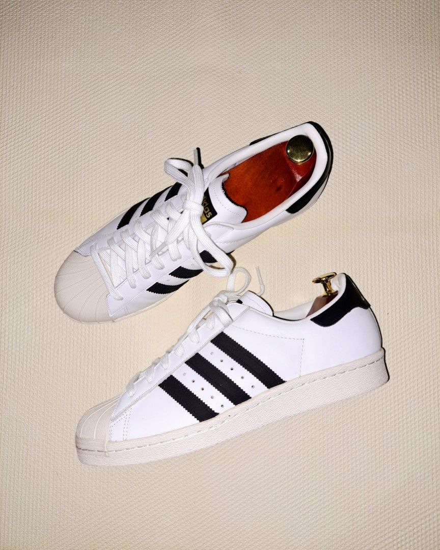 adidas superstar classic 80s sneakers, 男裝, 鞋, 波鞋 - Carousell