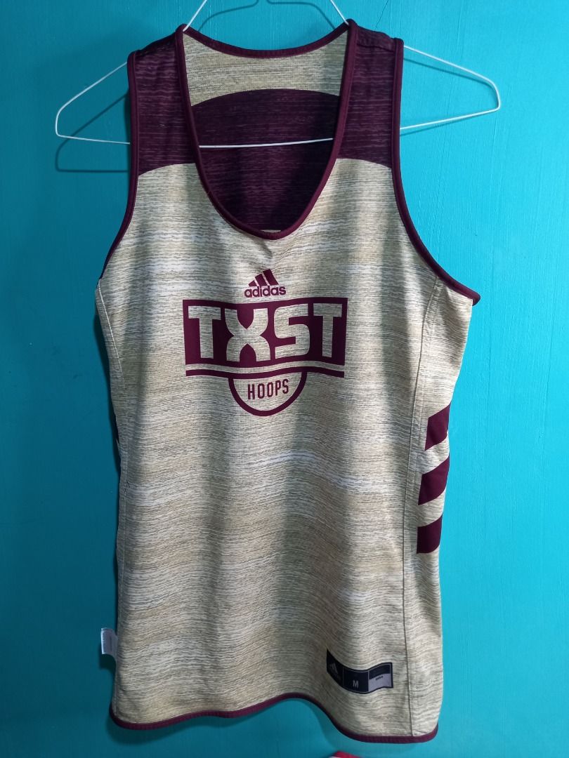 Adidas TXST Hoops Jersey #1 Reversible, Sports Equipment, Other Sports ...