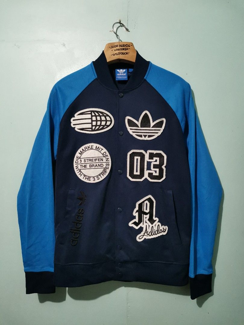 ADIDAS VARSITY PATCHES LOGO, Men's Fashion, Coats, Jackets and ...