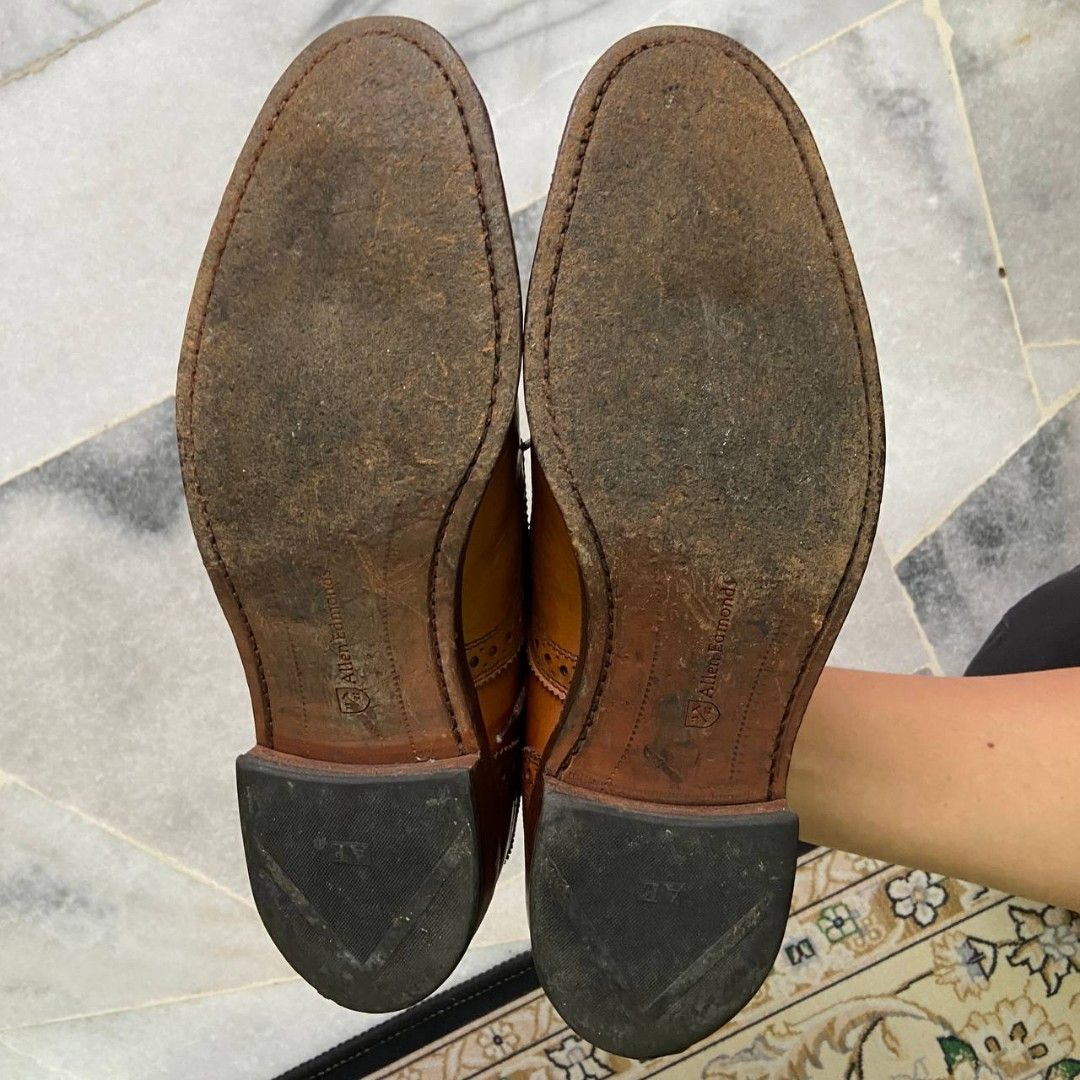 Allen Edmonds Strand Cap Toe Oxford (Walnut), Men's Fashion, Footwear ...