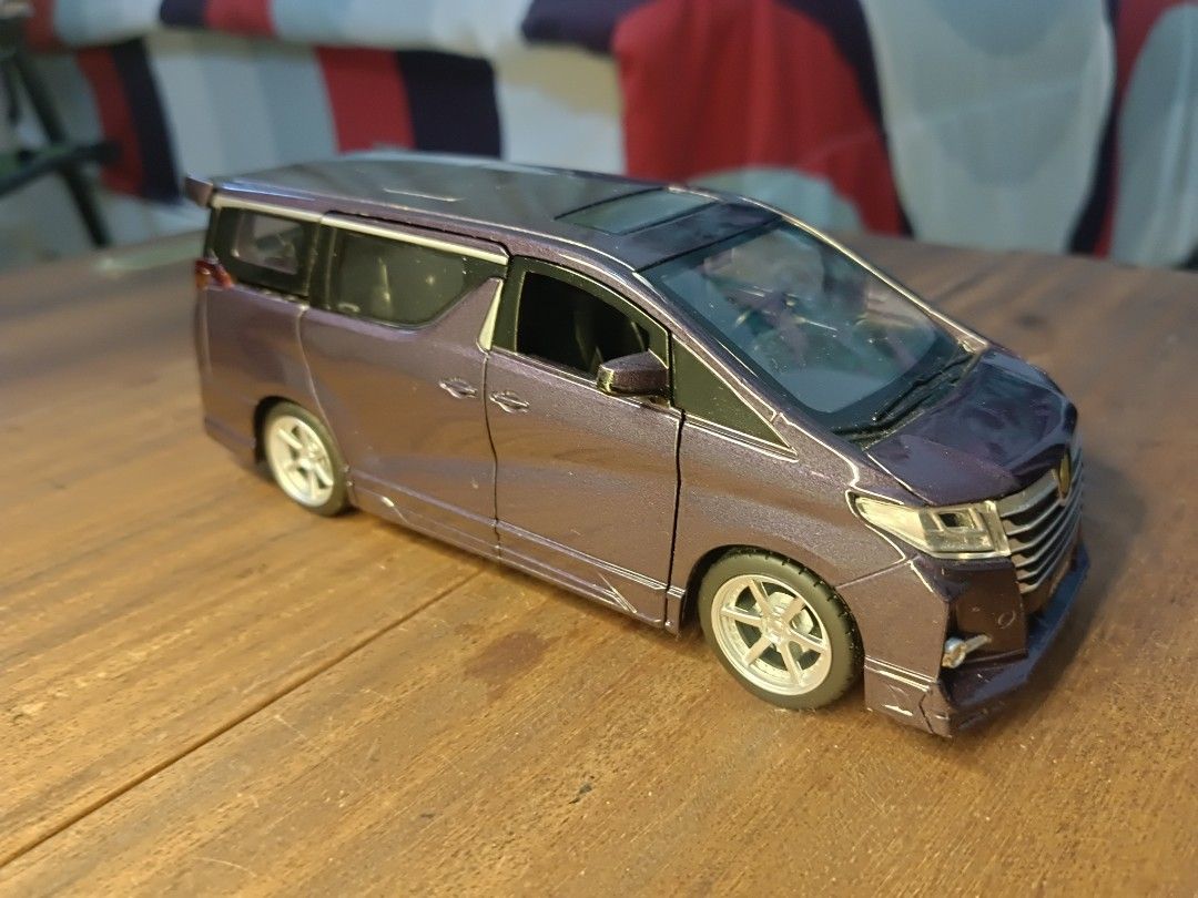 Alphard Rowen Purple colour, Hobbies & Toys, Toys & Games on Carousell