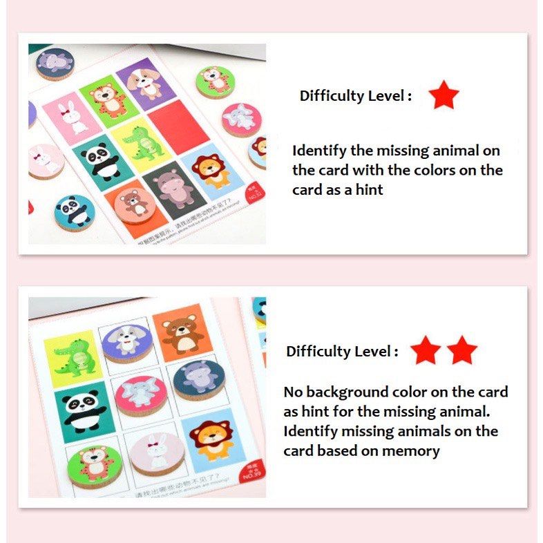 Animal Logic Game/ Kid Game for Single Player/ Kids Thinking Game for ...