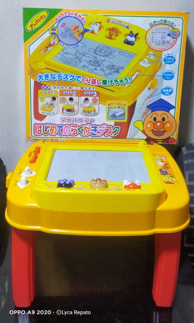 Anpanman Genius Brain First Doodle Desk, Hobbies & Toys, Toys & Games ...