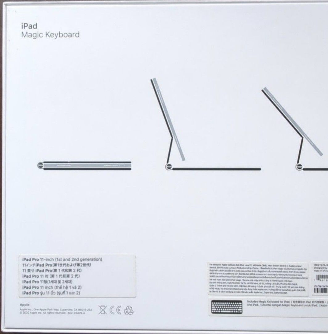 Apple iPad Magic Keyboard (1st and 2nd gen), Mobile Phones & Gadgets ...