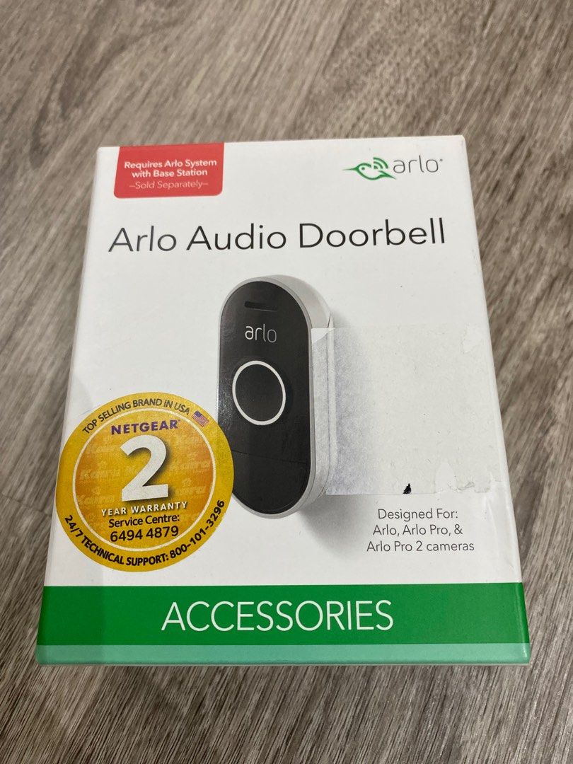 Arlo Audio Doorbell, Furniture & Home Living, Security & Locks ...