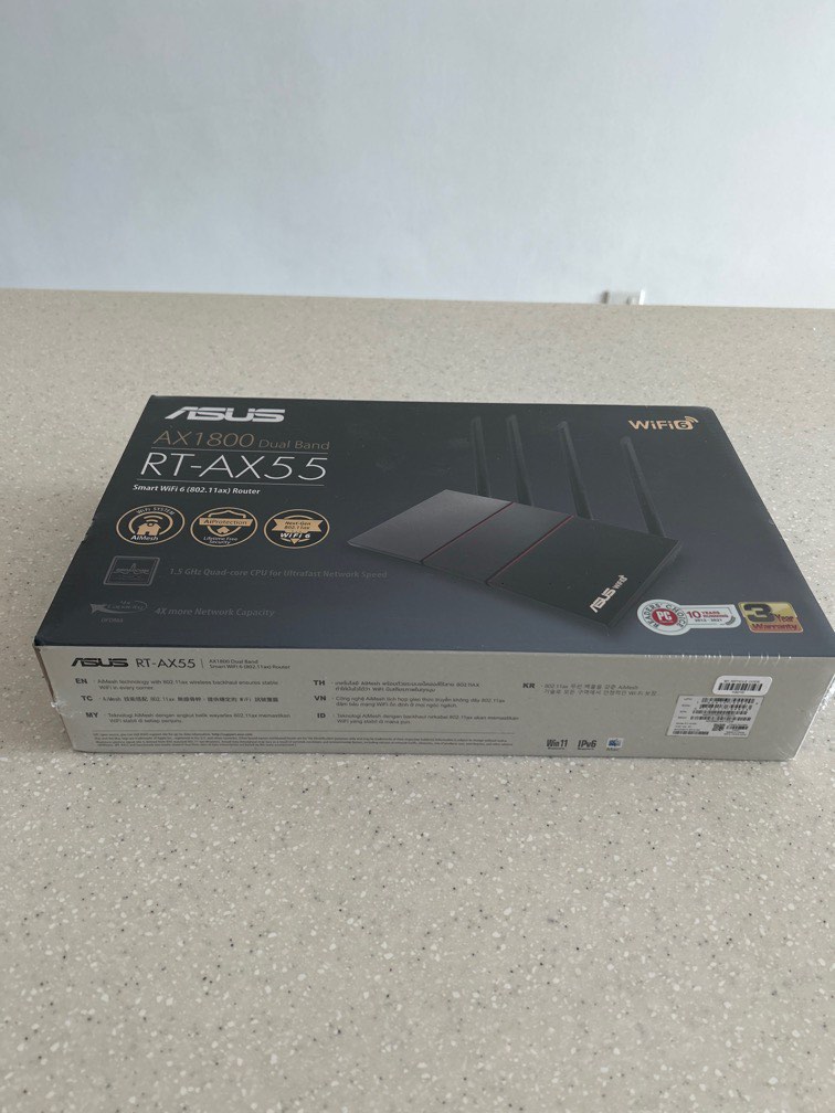 Asus RT-AX55 Router, Computers & Tech, Parts & Accessories, Networking ...