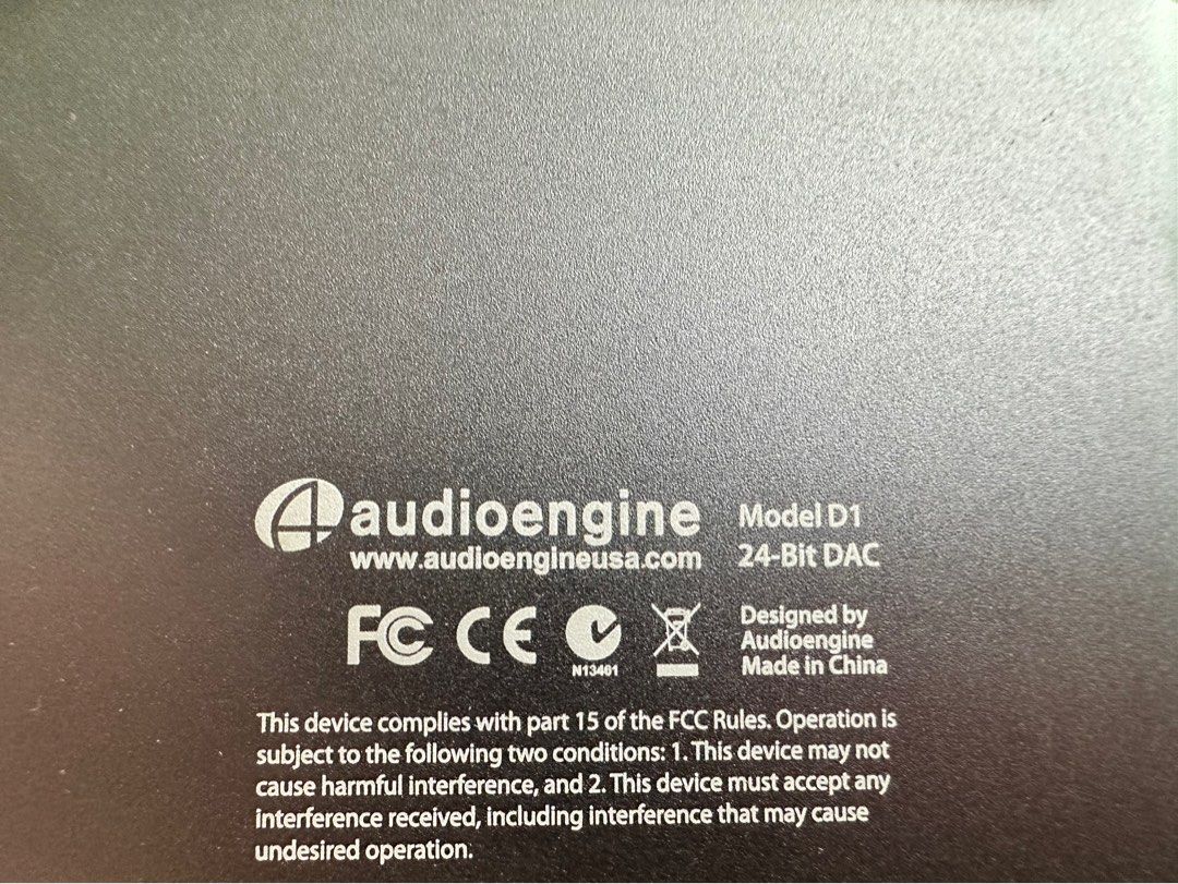 Audioengine D1 24-Bit Digital-To-Analog Converter (DAC) and Headphone ...