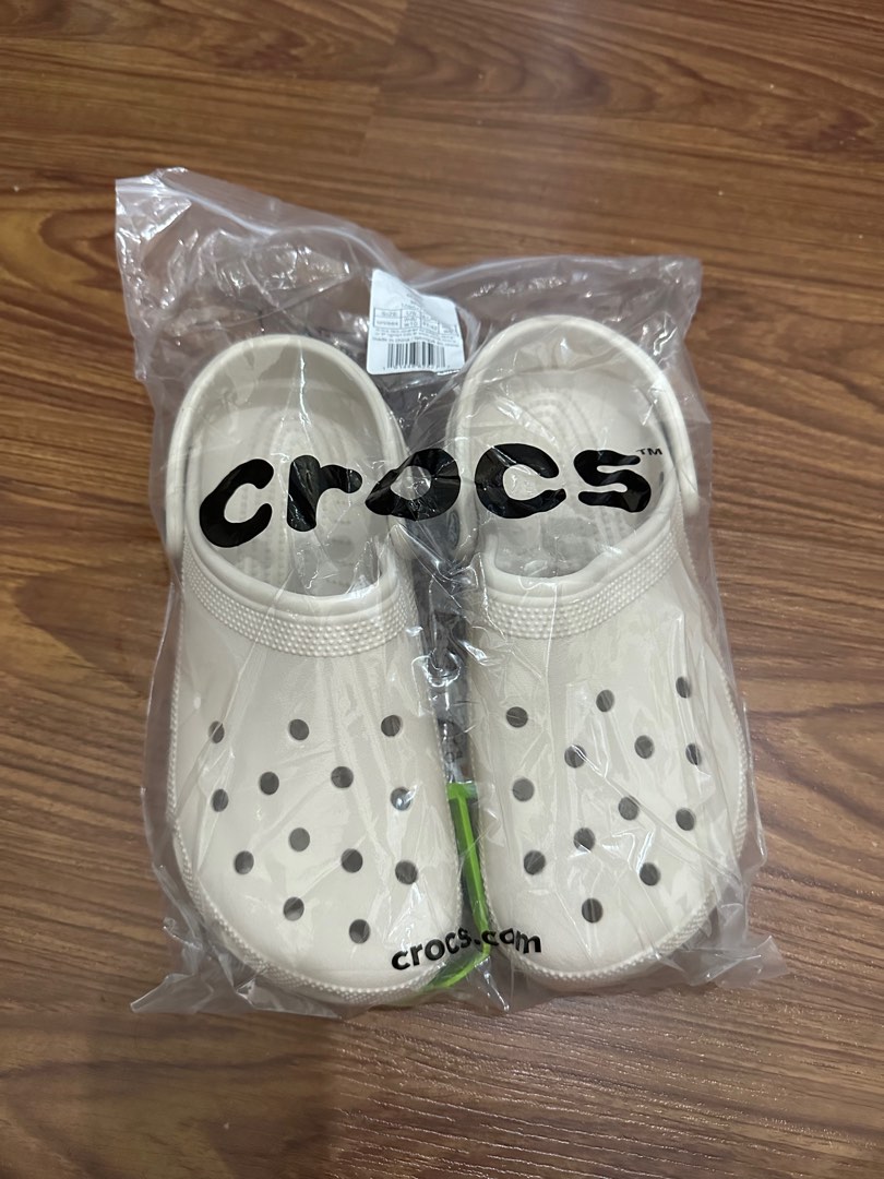 Authentic Crocs Classic Clogs Stucco M8, Women's Fashion, Footwear ...