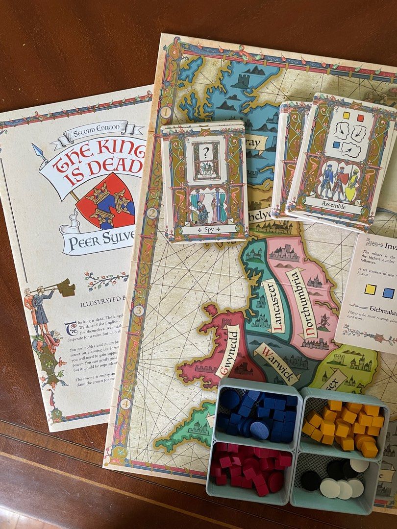 [Authentic] The King is Dead 2E, Hobbies & Toys, Toys & Games on Carousell