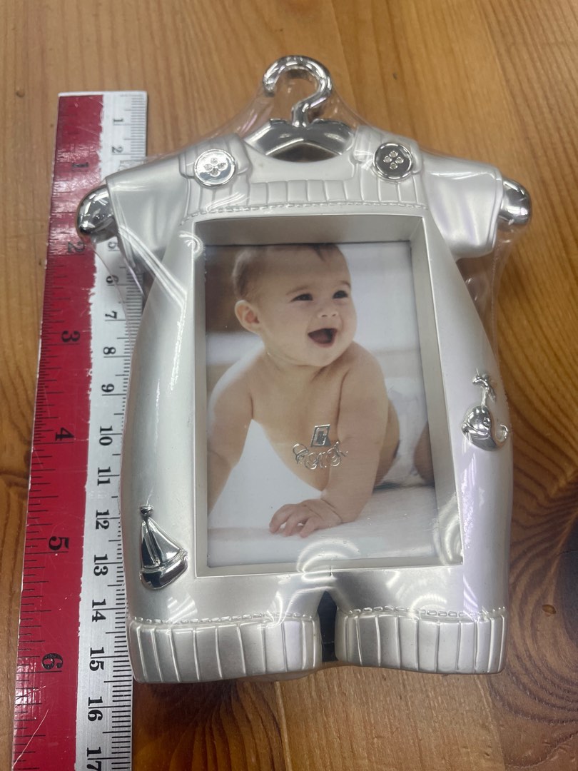 3D Baby photo frame cast metal 16cm, Furniture & Home Living, Home ...