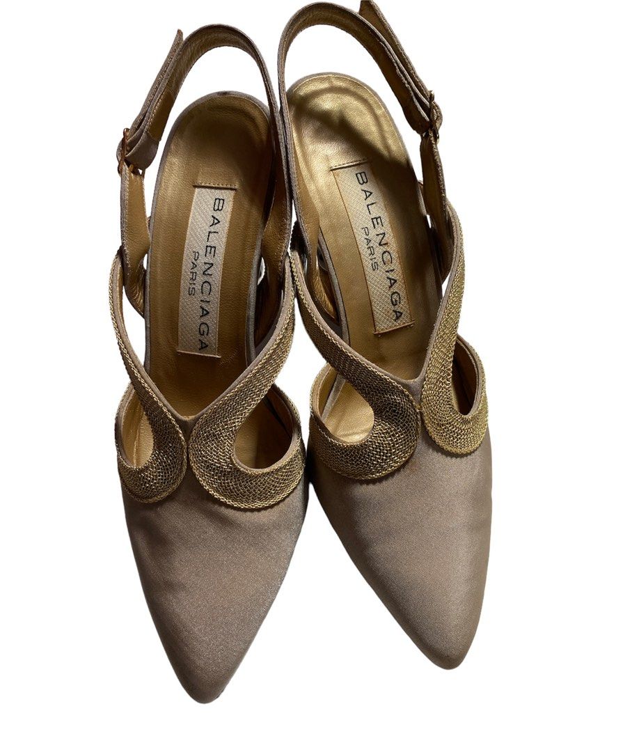 Balenciaga paris heels, Women's Fashion, Footwear, Heels on Carousell