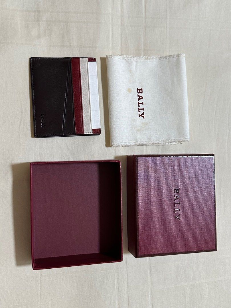 Bally Card Holder, Luxury, Bags & Wallets on Carousell
