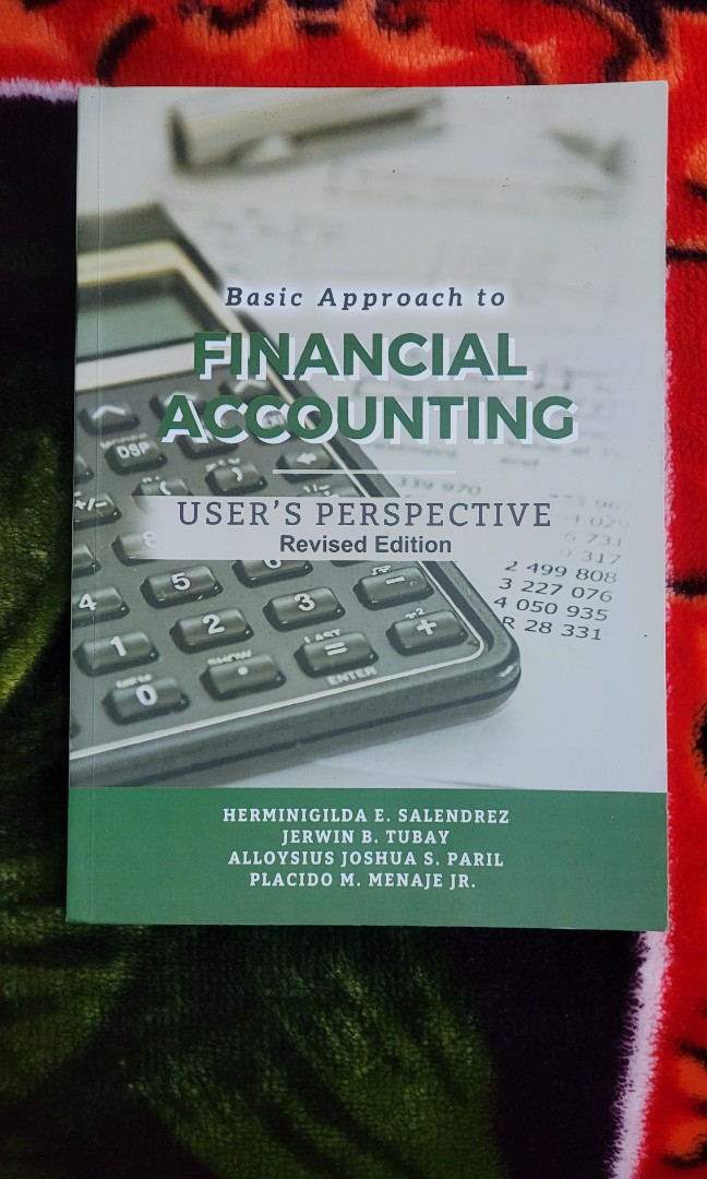 Basic Approach to Financial Accounting by Salendrez, Tubay, Paril and ...