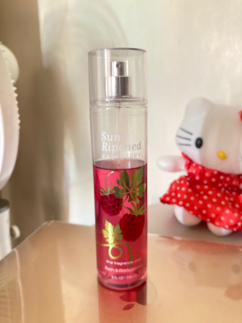 BATH & BODY WORKS sun-ripened raspberry, Beauty & Personal Care ...