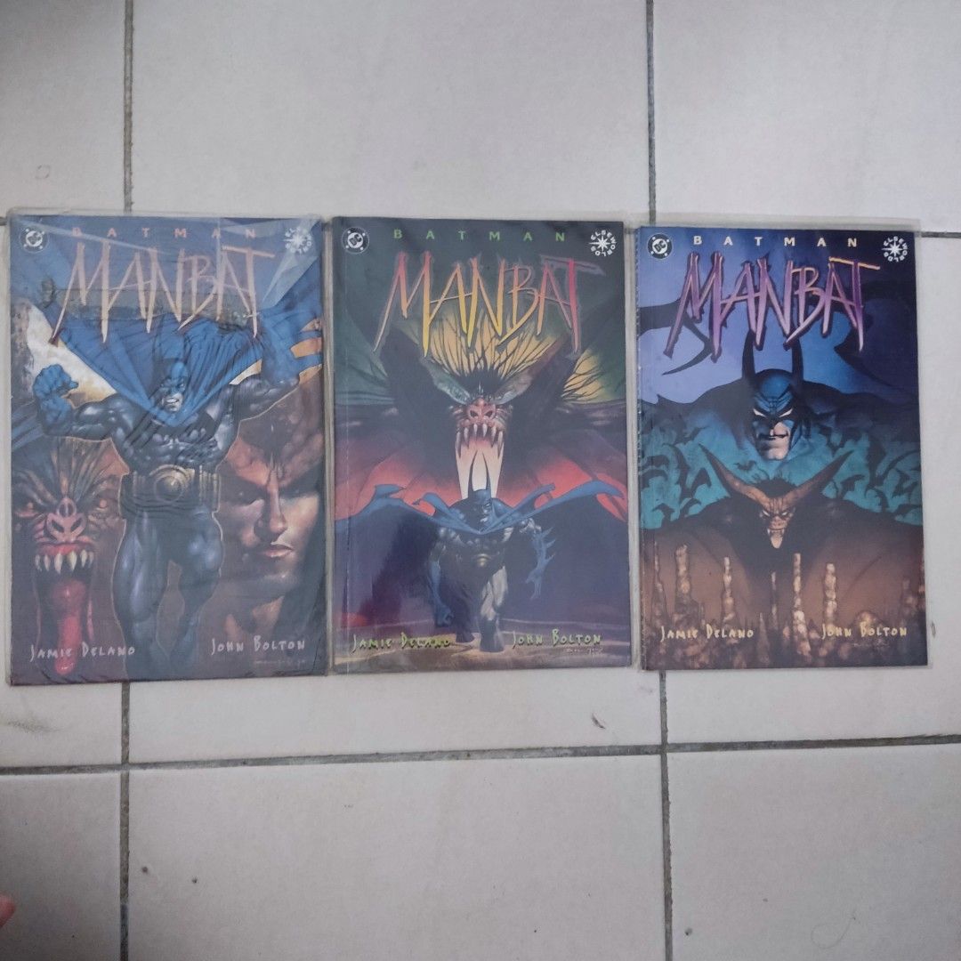 BATMAN MANBAT DC Comic 1995, Hobbies & Toys, Books & Magazines, Comics ...