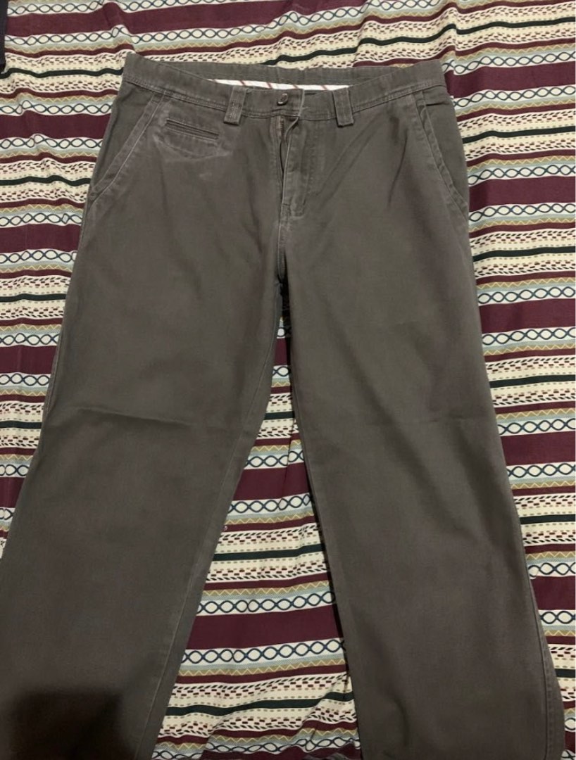 Bench Brown/Olive Chino Pants, Men's Fashion, Bottoms, Chinos on Carousell