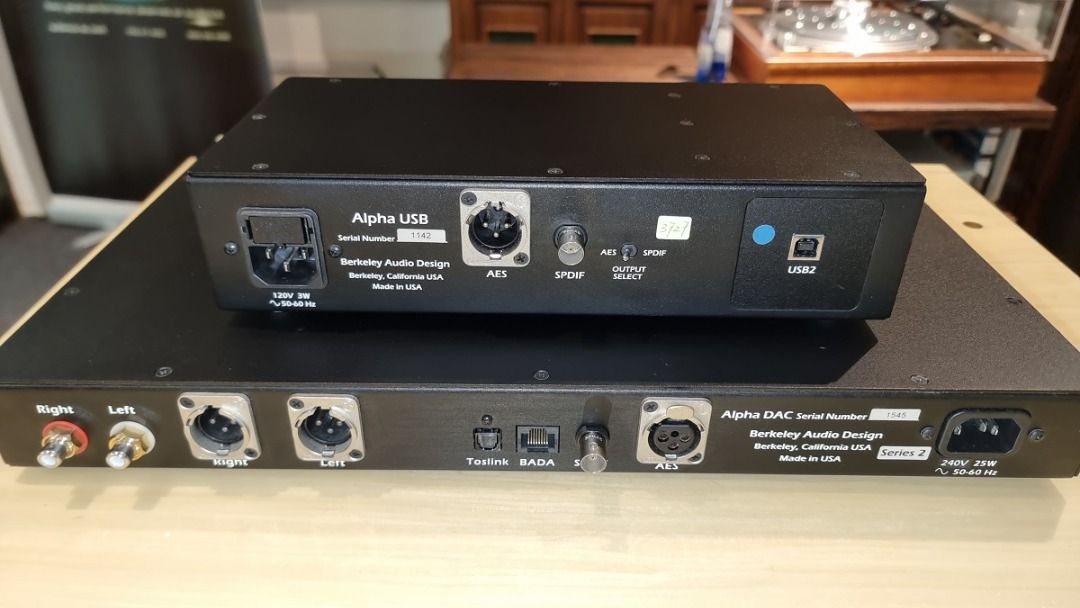Berkeley Audio Alpha DAC Series 2 DAC with Alpha USB Interface, Audio ...