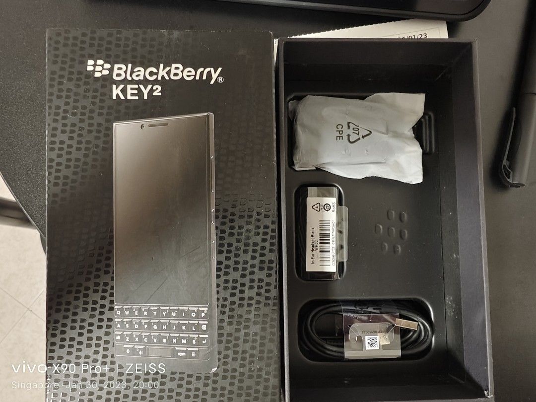 Blackberry Key2 Silver (rare), Mobile Phones & Gadgets, Mobile Phones ...