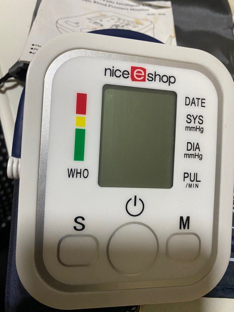 Blood pressure monitor- not working, Health & Nutrition, Health ...