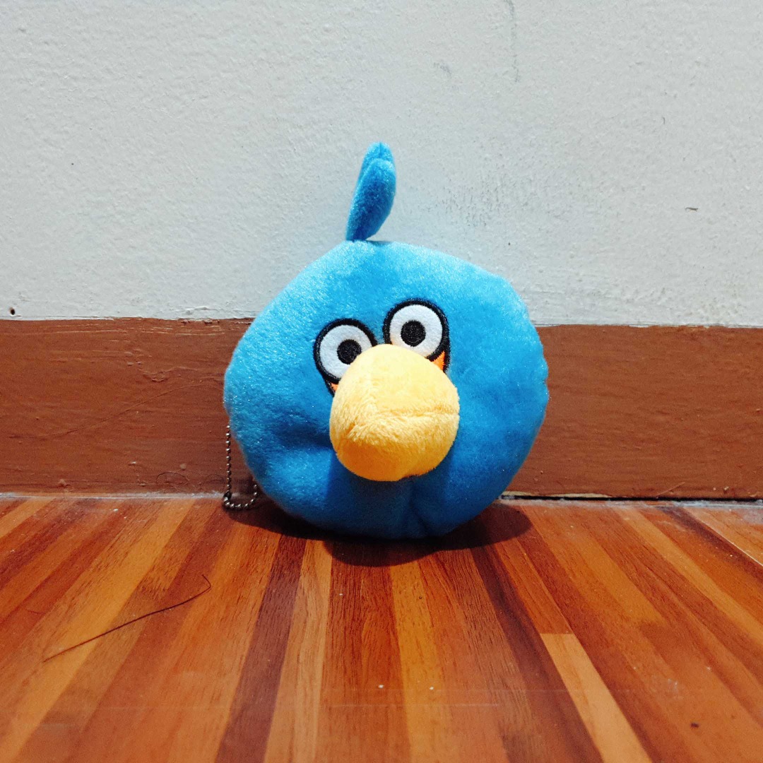 Blue Angry Birds Pouch, Women's Fashion, Bags & Wallets, Purses ...