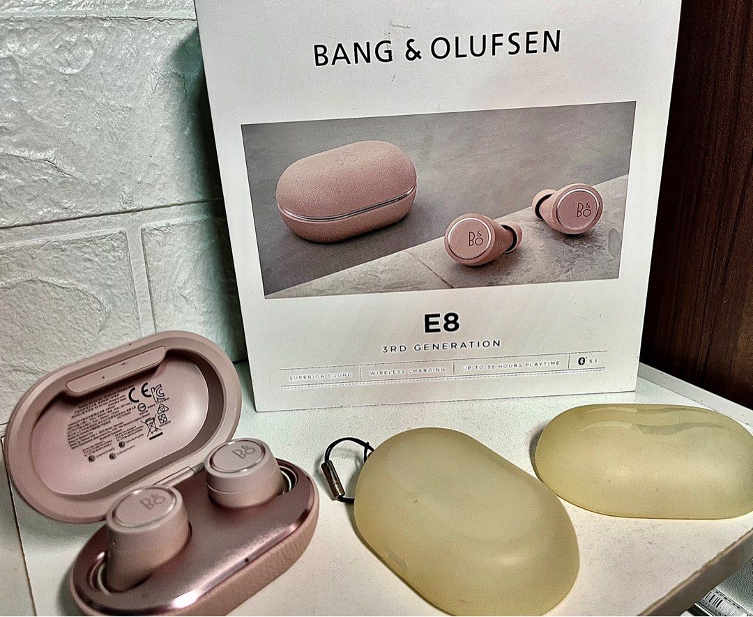 B&O E8 (Bang & Olufsen) E8 Wireless Earbuds 3rd Gen, Audio, Earphones ...