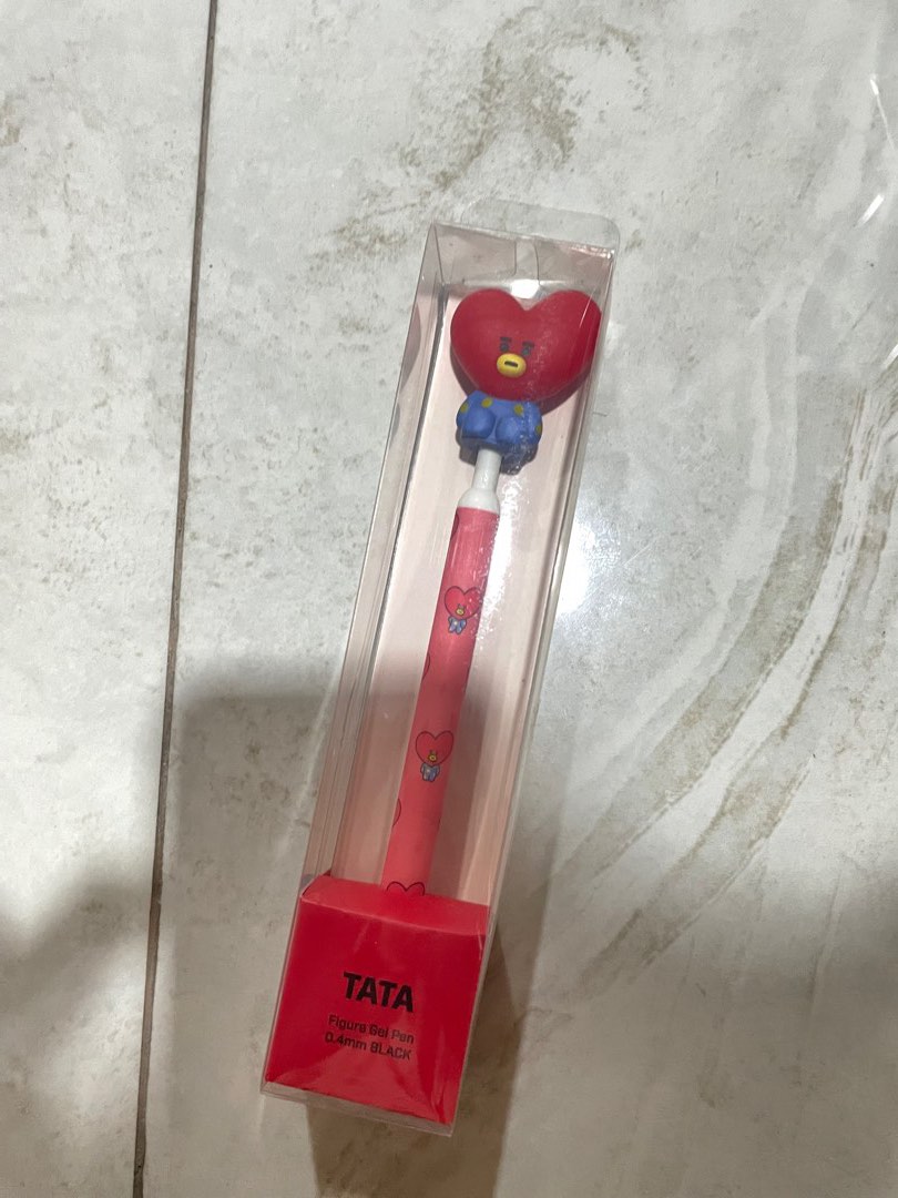 BT21 Tata Gel Pen, Hobbies & Toys, Memorabilia & Collectibles, K-Wave ...