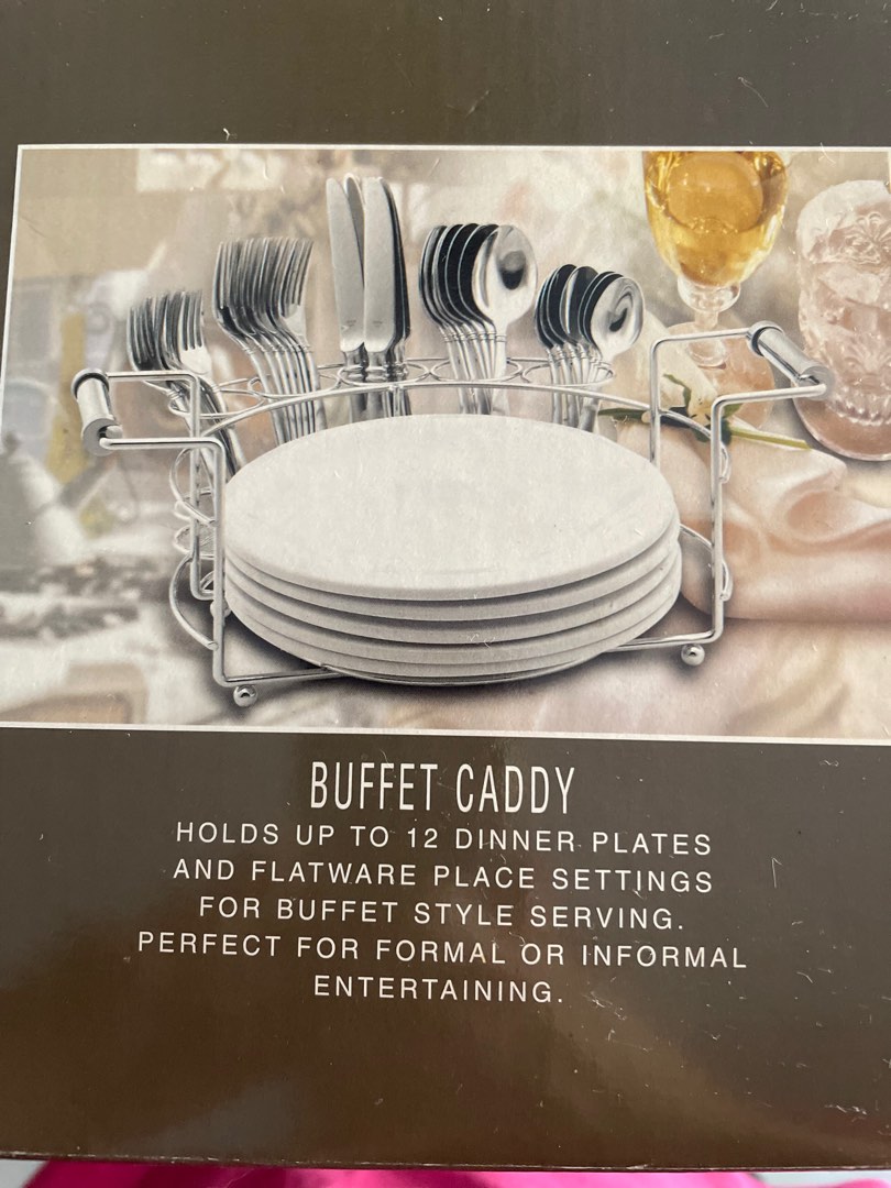 Buffet caddy, Furniture & Home Living, Kitchenware & Tableware ...
