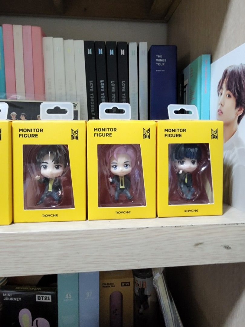 Butter Tiny Tan Monitor Figures (Set of 7), Hobbies & Toys, Memorabilia & Collectibles, K-Wave ...