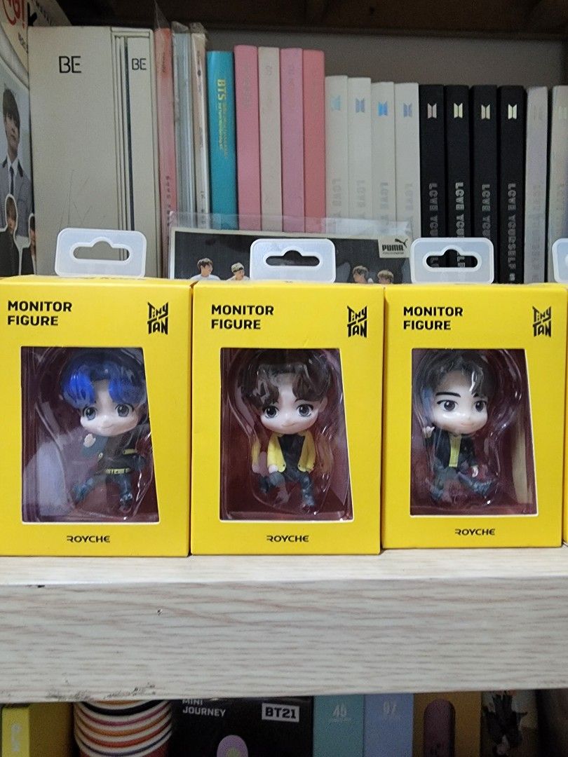 Butter Tiny Tan Monitor Figures (Set of 7), Hobbies & Toys, Memorabilia & Collectibles, K-Wave ...