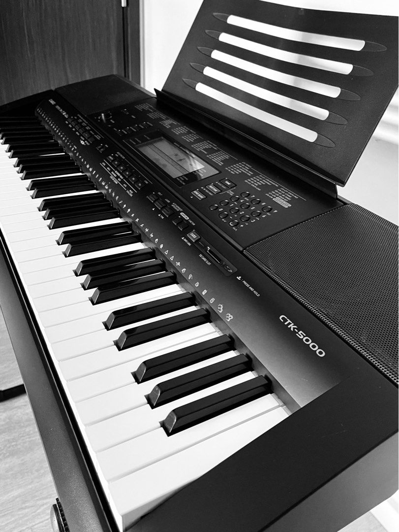 Casio CTK5000 digital piano, Hobbies & Toys, Music & Media, Musical ...