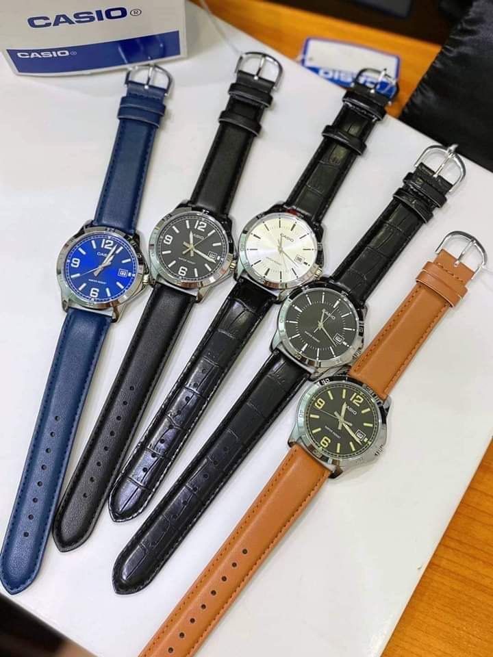 Casio Leather for MEN, Men's Fashion, Watches & Accessories, Watches on ...
