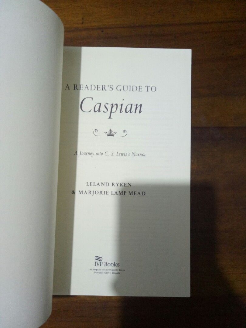 c s Lewis, caspian, narnia 9780830834990, Hobbies & Toys, Books ...