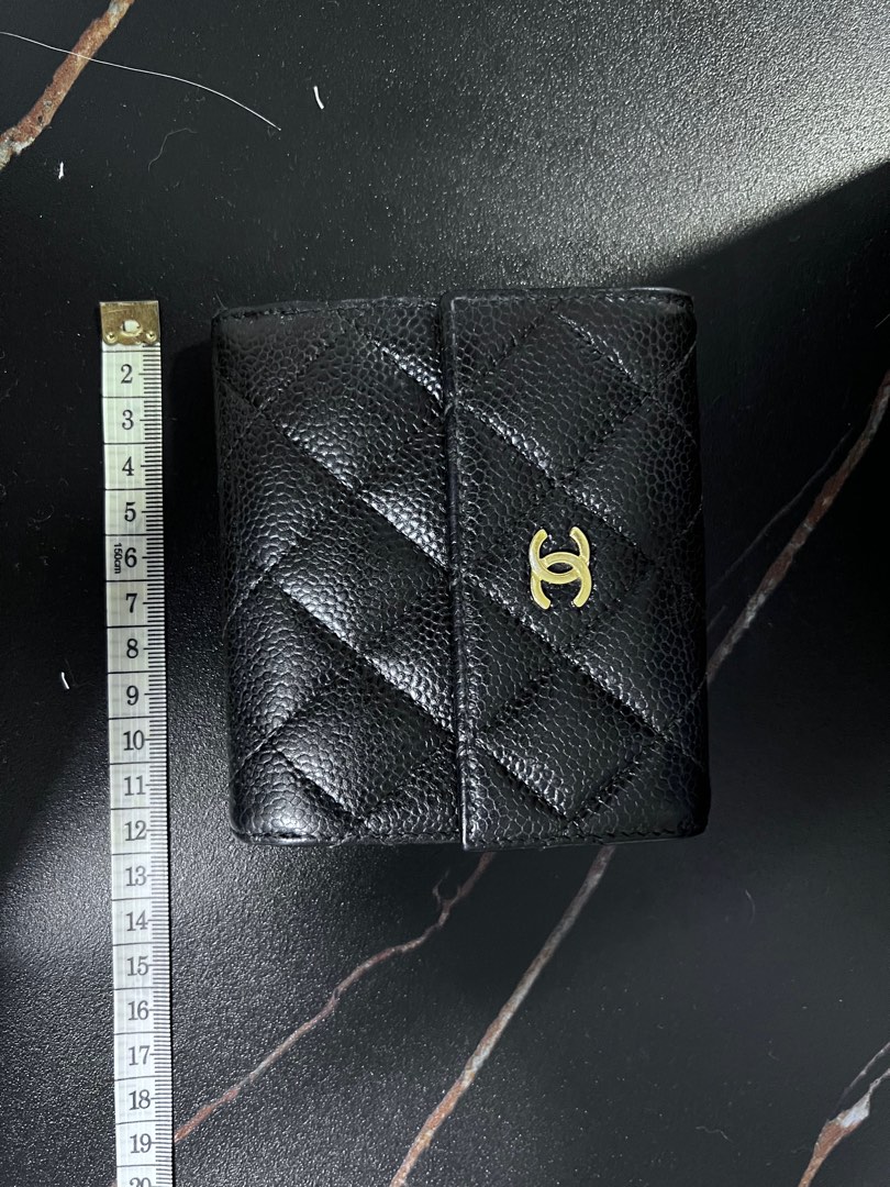 Chanel short Wallet with coin compartment, Luxury, Bags & Wallets on ...
