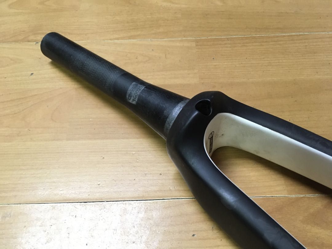 Chapter 2 Tere Front Fork Rim Brake 單車 公路 前叉 頭叉 火山管 碳纖維, 運動產品, 單車及配件 ...