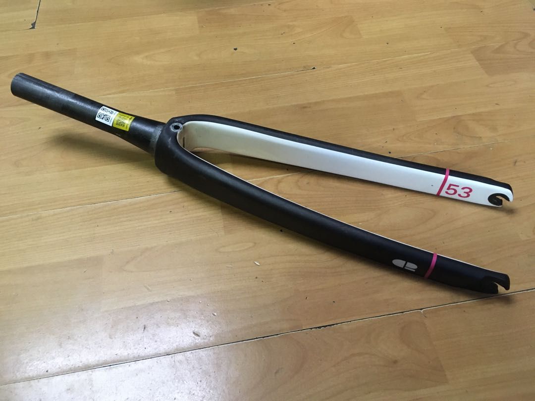 Chapter 2 Tere Front Fork Rim Brake 單車 公路 前叉 頭叉 火山管 碳纖維, 運動產品, 單車及配件 ...