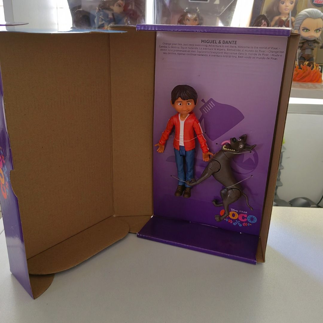 Coco Miguel and Dante the Dog Figure, Hobbies & Toys, Toys & Games on ...