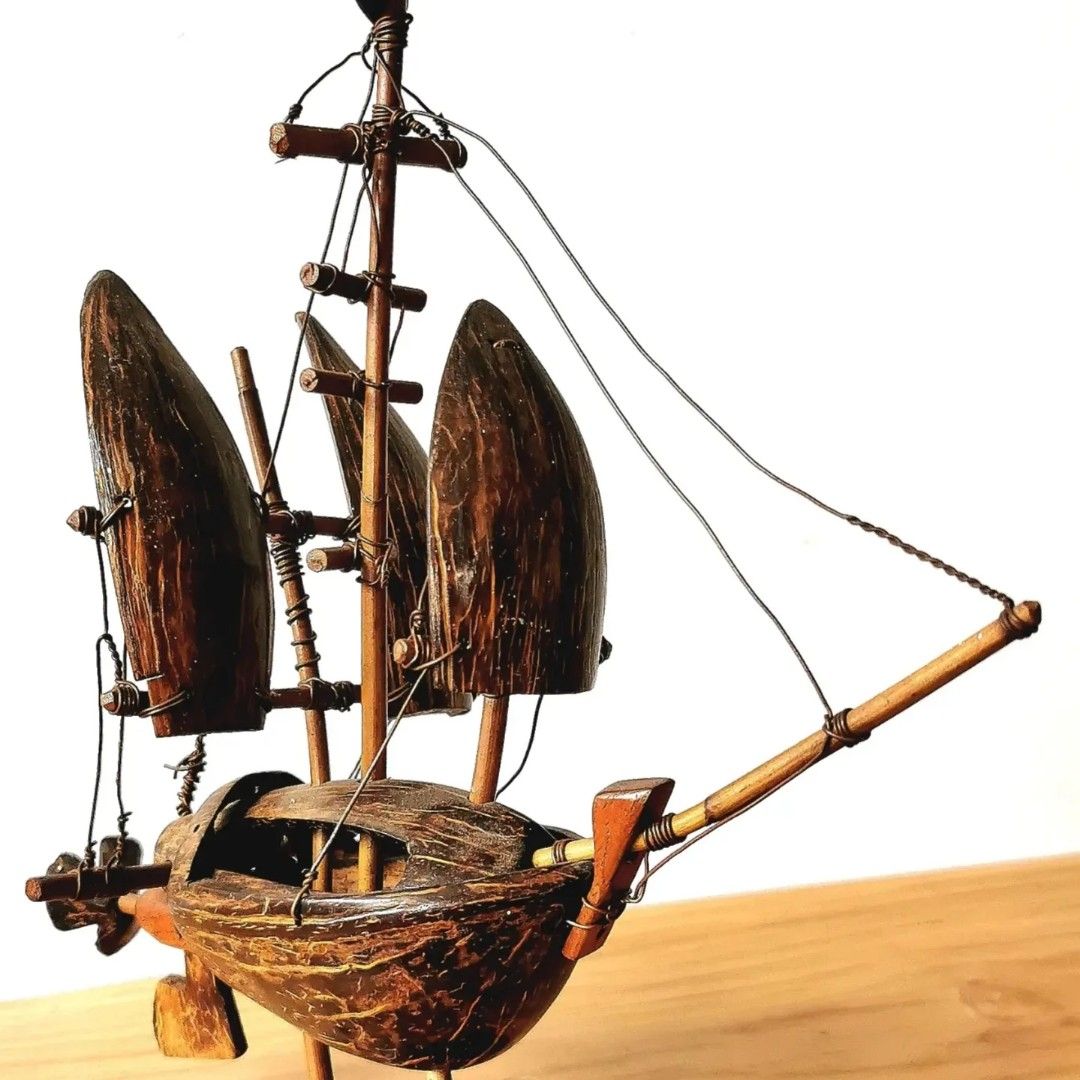 Coconut Ship, Hobbies & Toys, Stationery & Craft, Handmade Craft on ...