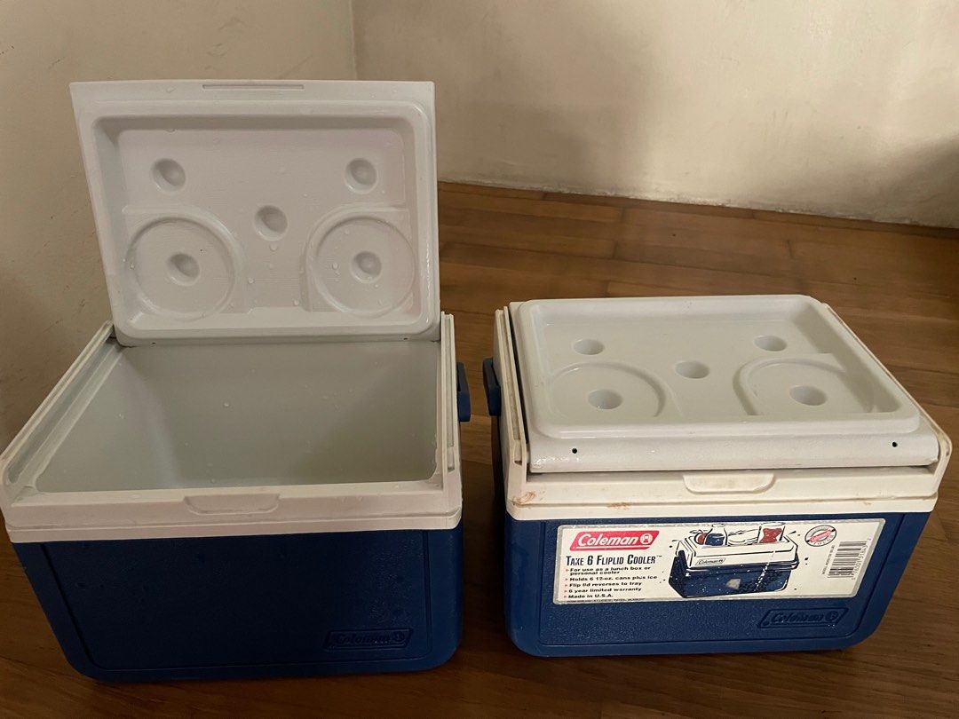 Coleman flip lid coolers, Furniture & Home Living, Kitchenware ...