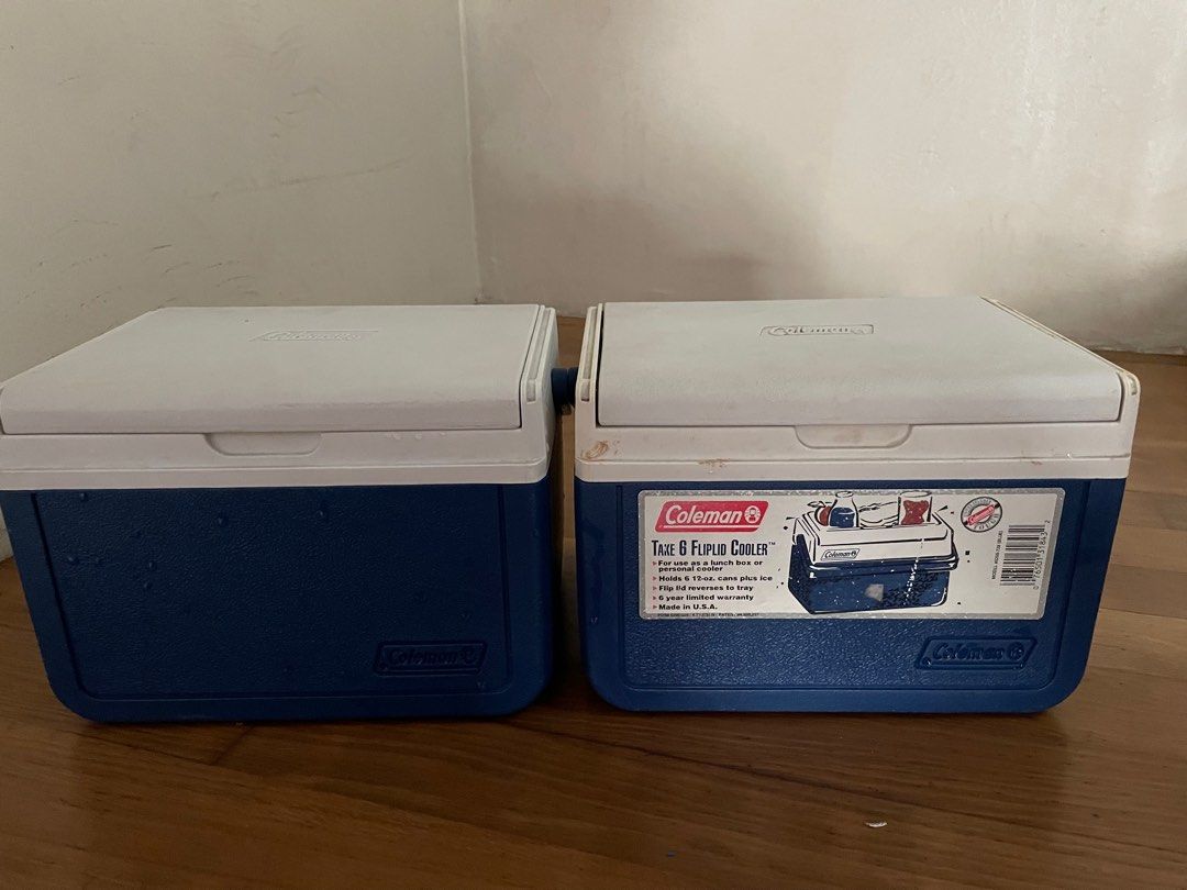 Coleman flip lid coolers, Furniture & Home Living, Kitchenware ...