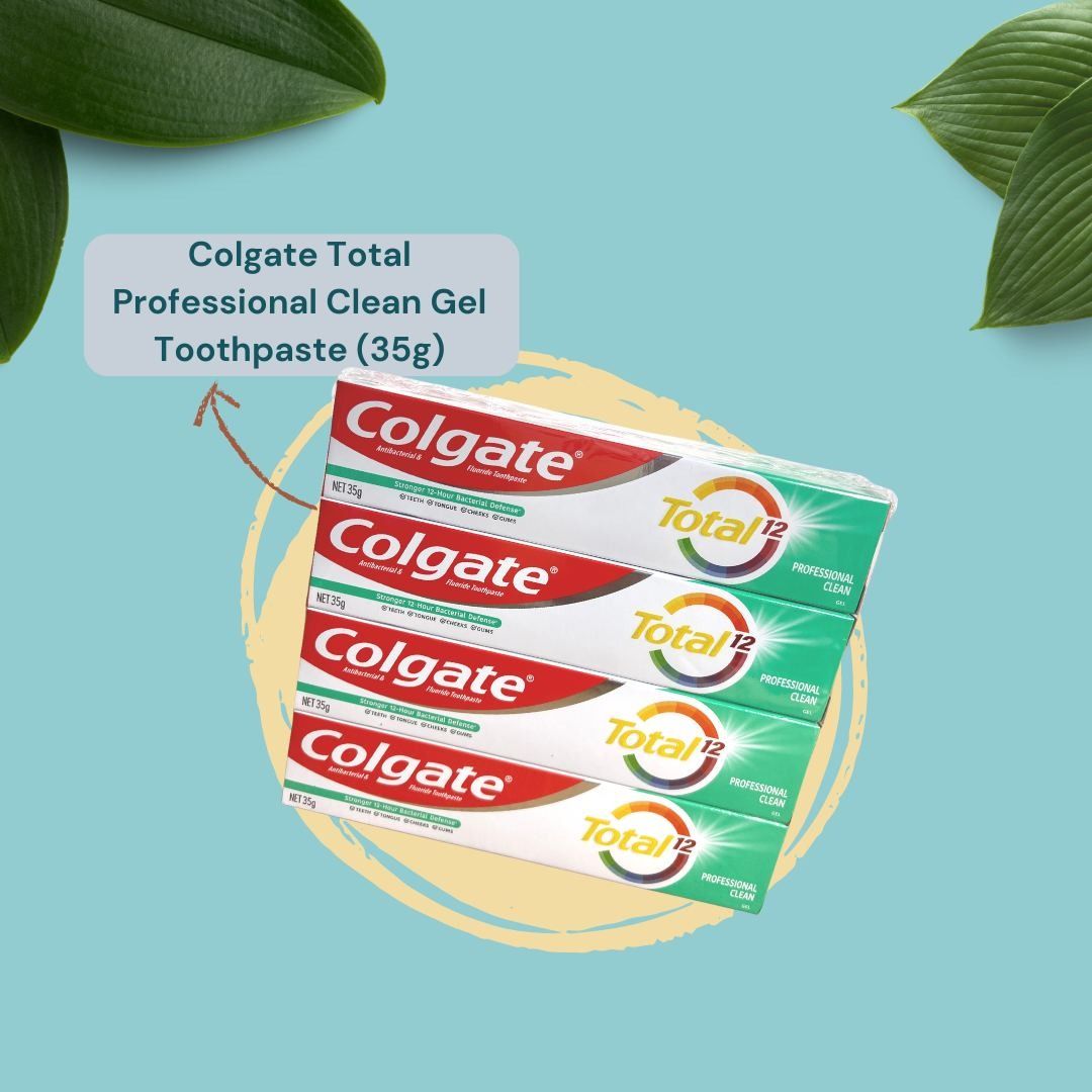 COLGATE PROFESSIONAL CLEAN GEL TOOTHPASTE(35G), Beauty & Personal Care, Sanitary Hygiene on ...