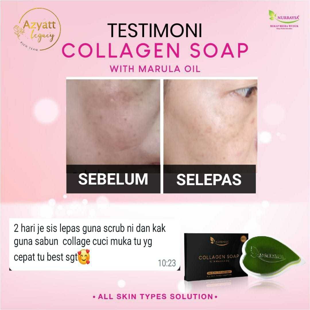 Collagen Soap With Marula Oil, Beauty & Personal Care, Face, Face Care ...