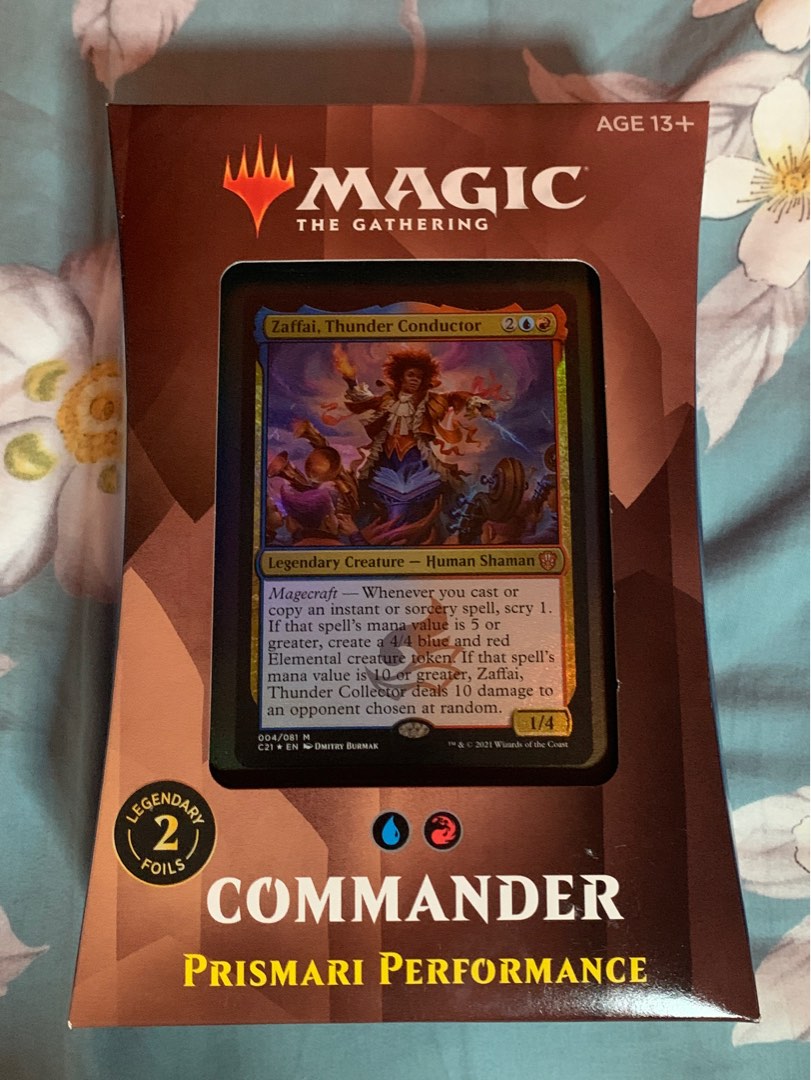Commander Prismari performance 2021 Deck, Hobbies & Toys, Toys & Games on Carousell