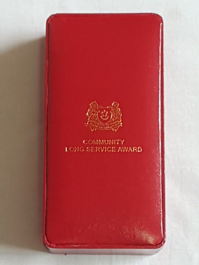 Community Long Service Award 10-Years Medal With Box on Carousell